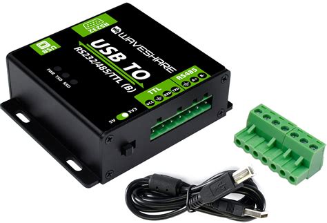 Buy Waveshare Usb To Rs485 Rs232 Ttl Converter Industrial Grade Isolated Usb Adapter With Ch343g