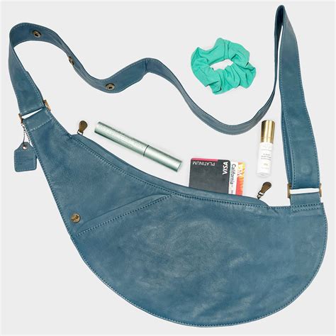 Mulunji Leather Half Sash Sash Bag