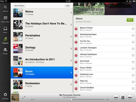 Spotify For Ipad Playlists And Search Spotify For Ipad Review Page
