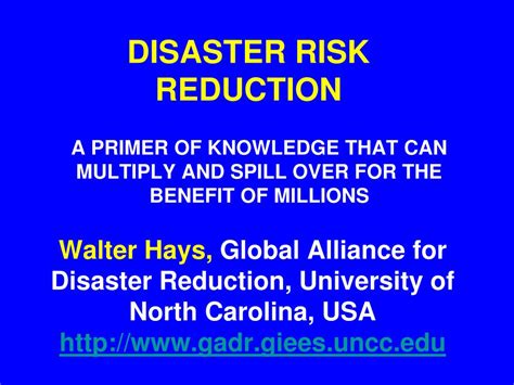 Ppt Disaster Risk Reduction Powerpoint Presentation Free Download