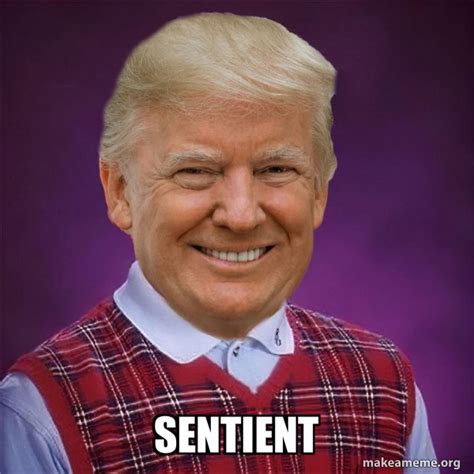 Sentient Bad Luck Trump Meme Generator