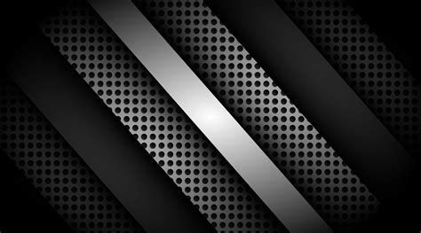 Dark Overlapping 3d Black And Grey With Silver Background 1181742
