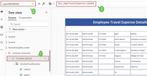 Create A Horizontal Scrollable Gallery In Power Apps