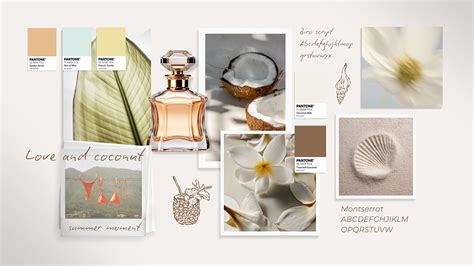 Moodboard For A Perfume Brand Behance