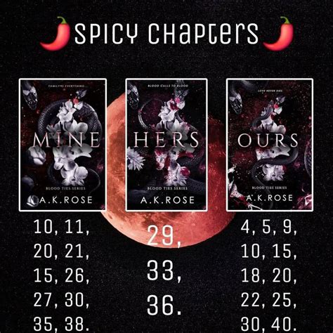 Spicy Chapter List Spicy Chapter Books