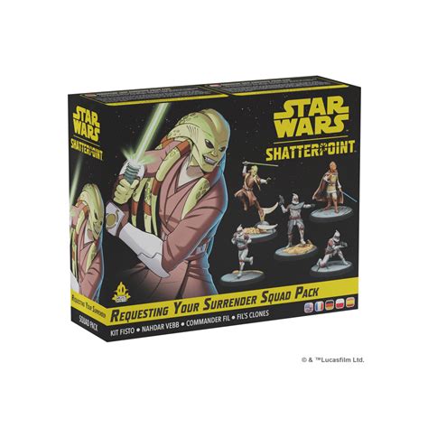 Buy Star Wars Shatterpoint Escouade Requesting Your Surrender