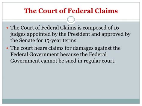 Ppt The Federal Court System Powerpoint Presentation Free Download