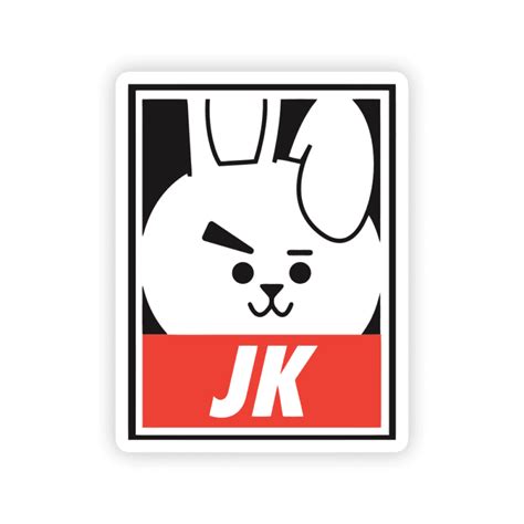 Bt21 Jk Sticker