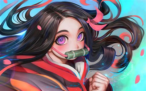 Nezuko Desktop Wallpapers Wallpaper Cave