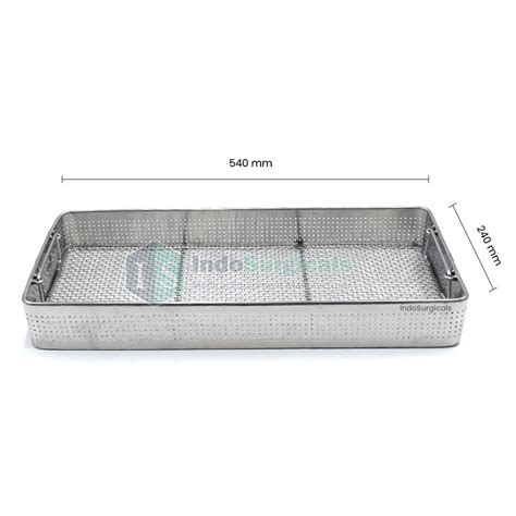 Premium Stainless Steel Mesh Tray Top Supplier Indosurgicals