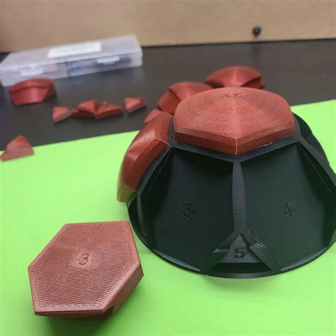 Turtle Shell Container Free 3d Print Model Makerworld
