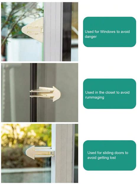 Multiple Window Barrier Bars Secure Sliding Window Locks To Prevent