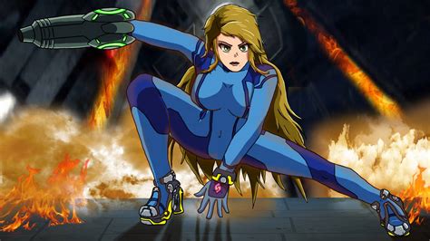 Zero Suit Samus Metroid Other M Wallpaper By Bluesupersonic On Deviantart