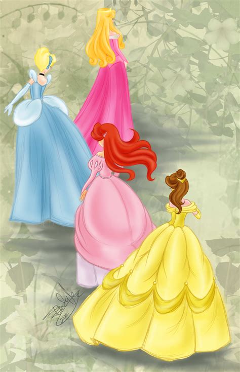 Disney Princesses By Emilia89 On Deviantart