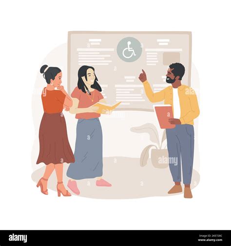 Individualised Curriculum Isolated Cartoon Vector Illustration