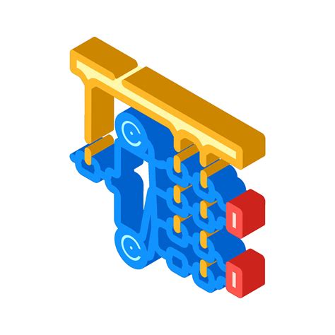 Photonics Quantum Technology Isometric Icon Illustration 44795615
