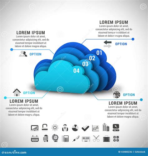 Infographic Stock Vector Illustration Of Sequence Modern 43480236