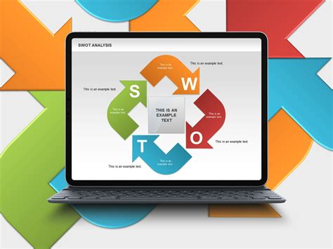 Swot Analysis Process Diagram For Powerpoint By On