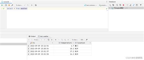 Tdengine 入门教程⑦——数据库管理工具 Idea 连接 Tdengine51cto博客数据库连接idea
