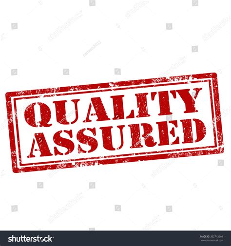Grunge Rubber Stamp With Text Quality Assuredvector Illustration