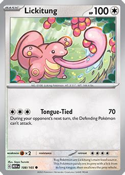 Lickitung 151 Tcg Card Database