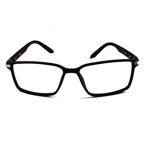 Tr90 Rectangle Matte Black Lens Vision