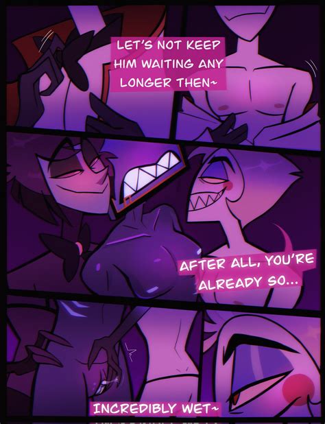 Rule 34 1cuntboy 3boys Alastor Hazbin Hotel Comic Cuntboy Dialogue