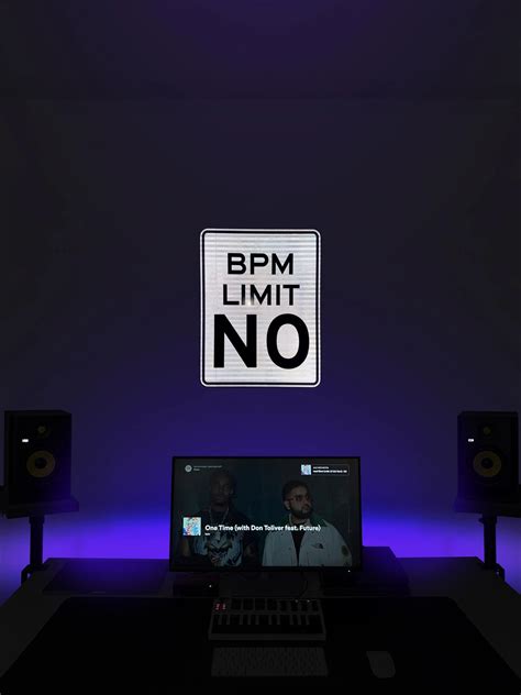 No Bpm Limit Streetsign Signed