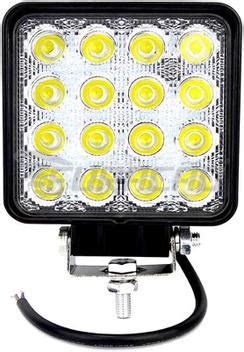 Farol De Milha Auxiliar 16 Leds 4 6500k 7000k 48w Briwax