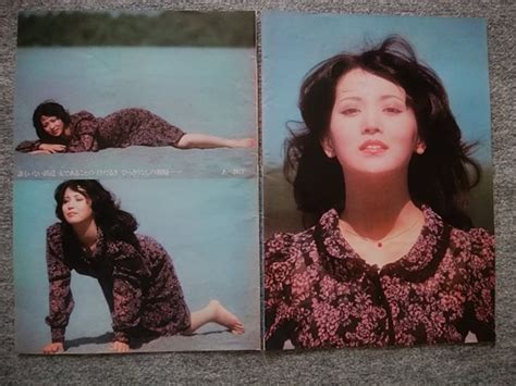 Yahooオークション あべ静江 明星増刊号からの切り抜き2枚 1枚のサ