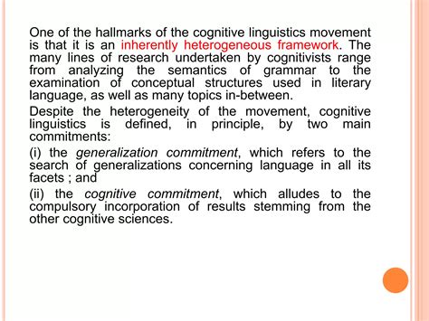 Cognitive Linguistics Pptx