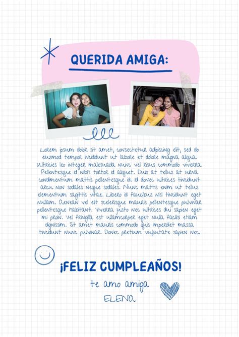 Explorá Plantillas De Amiga Personalizables Gratis Canva
