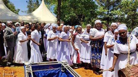 Gwaride Ya Mama Sarah Viregwa Send Off Part G Youtube