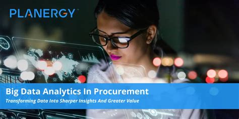 Big Data Analytics In Procurement Planergy Software
