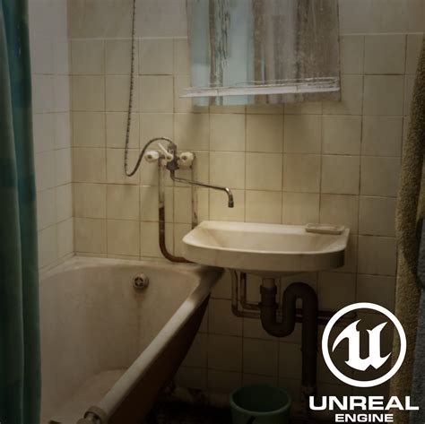 Artstation Soviet Bathroom