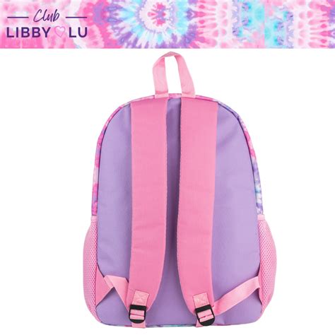 Pastel Tie Dye Backpack For Girls 16 Inch Pink Shop Club Libby Lu