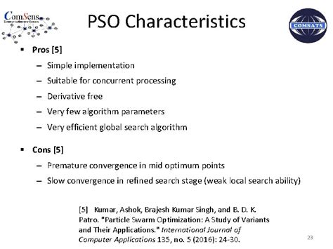 particle swarm optimization pso technique and its variant