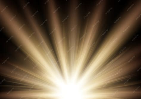 Premium Vector Illuminated Light Background