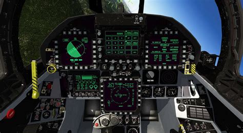 F 18 Advanced Super Hornet Cockpit