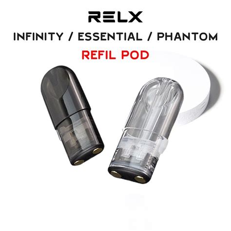 Jual Refillable Empty Pods Catridge Compatible To Relx Device