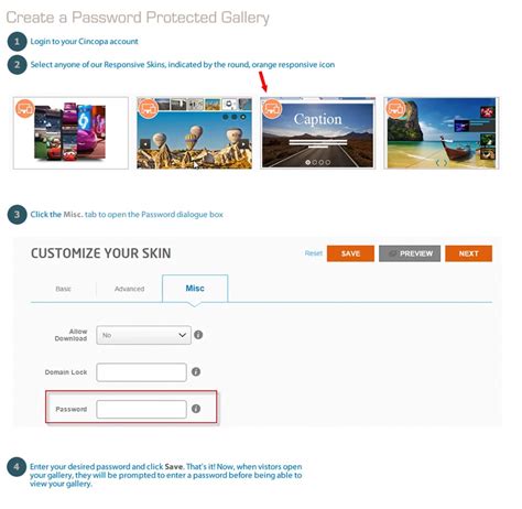 New Feature Password Protected Galleries The Blog
