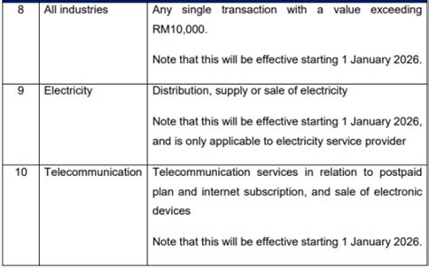 Enforcing Individual E Invoice For Classification Code