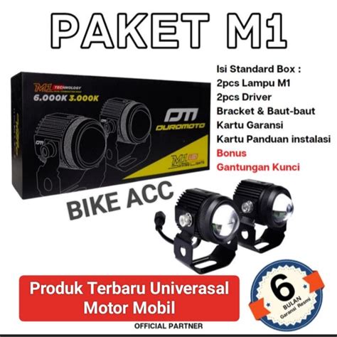 Jual Orios S 250 Sl 250 S500 Mini Driving Light Led Proyektor Motor