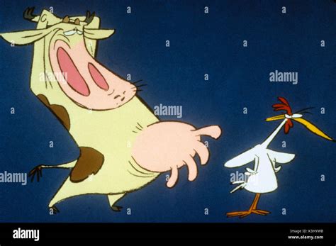 I M Weasel Voice Cow And Chicken Franchise Behind