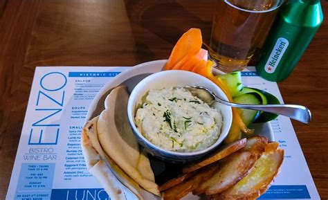 Menu At Enzo Pub And Bar Kansas City