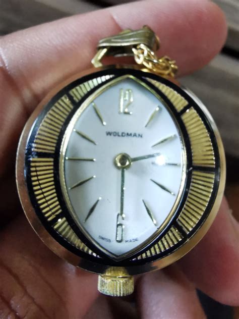 Vintage Woldman Pendant Watch On Carousell