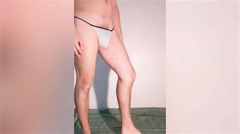 The Guy Shows How The Chastity Belt Looks In G String Gay Twink Twink Porn Xhamster
