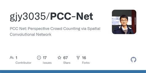 Github Gjy3035pcc Net Pcc Net Perspective Crowd Counting Via Spatial Convolutional Network