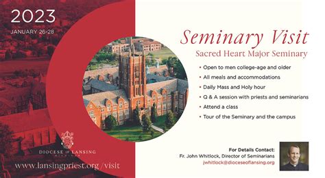 Sacred Heart Major Seminary Visit