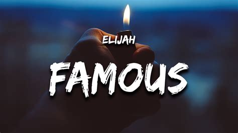 Elijah Famous Lyrics Chords Chordify